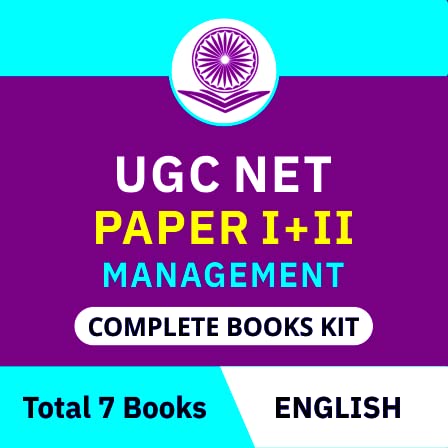 Buy UGC NET Paper I + II(Management) Complete Books Kit-English Printed ...