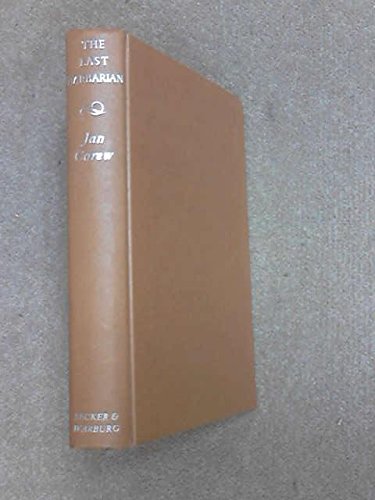 The Last Barbarian: Jan Carew: Amazon.com: Books