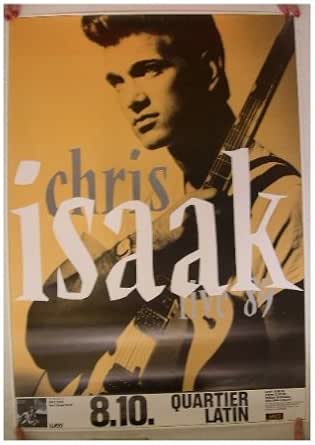 Amazon.com: Chris Isaak Poster Concert Berlin 1989 : Everything Else