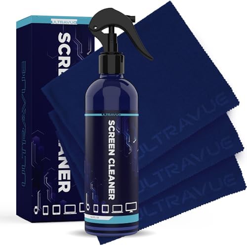 Amazon.com : Ultravue TV Screen Cleaner Kit- All in One Screen Cleaner ...