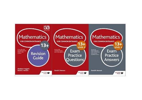 Mathematics Level 3 for 13+ Common Entrance Revision Pack: unknown ...