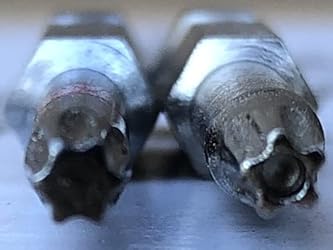 Wolfride 2 Set of 7Pcs 5 Point Torx Security Bits Magnetic 5 point Star ...