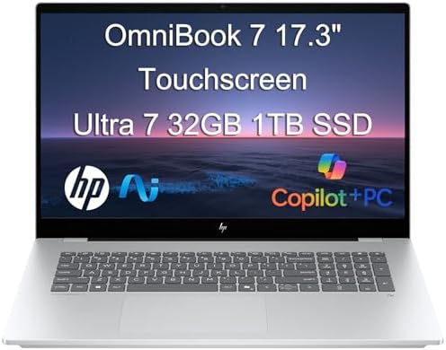 Amazon.com: HP OmniBook 7 (Next Gen Envy 17) AI Laptop (17.3" FHD ...