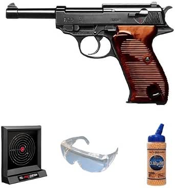 Amazon.co.jp: No.2 Walther P38 Air Hop Handgun, Toy Gun (Recommended ...