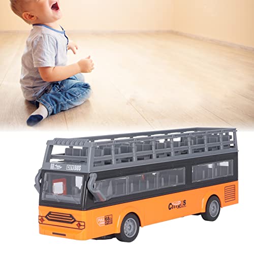 Remote Control Bus, Opening Doors City Bus Toy, 4 Channels RC Double ...