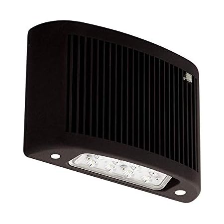 The Lighting Source LED Emergency Wall Pack with Photocell and Battery ...