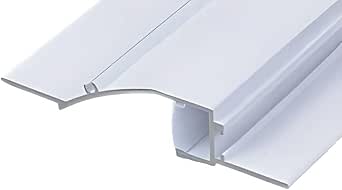 GLARESBOT 40 Pack 6.56FT/2M Special-Shape LED Diffuser Channel, White ...