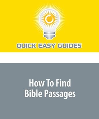 How To Find Bible Passages : Amazon.in: Books