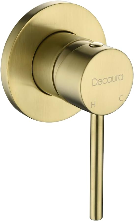 Decaura Watermark Shower Mixer Tap Wall Pin Lever Bathtub Faucet Brass ...