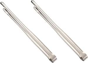 Amazon.com: 4 Pcs Folder Portable Steak Tong Food Snack Clip Spatula ...