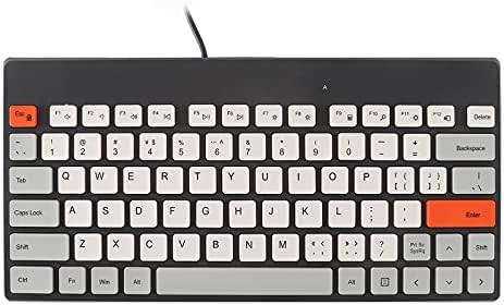 Amazon.com: YOCUNKER K620U USB Wired Keyboard, Quiet 79 Keys, No ...