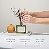 Amazon.com: Craft & Kin Reed Diffuser with Dried Flowers | 5 oz Stone Fruit & Sage Scented Reed ...