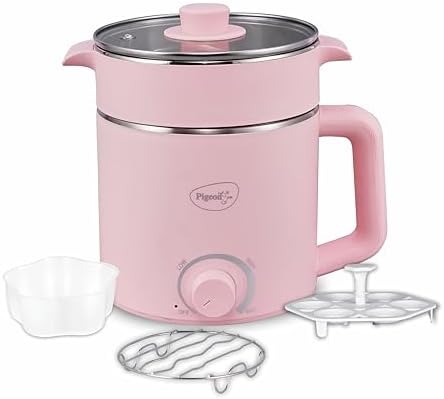 Pigeon by Stovekraft Swift Plus Multi-Cook Kettle 1.5L, with Stainless ...