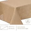 Amazon.com: Kingdder Natural Burlap Tablecloth Farmhouse Rustic Wedding ...