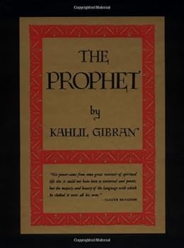 The Prophet book by Kahlil Gibran