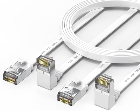 Amazon.com: Tripp Lite Cat6 Gigabit Molded Patch Cable (RJ45 Right ...