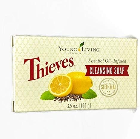 Amazon.com : Young Living Thieves Cleansing Soap, 3.5 oz | Bath Care ...
