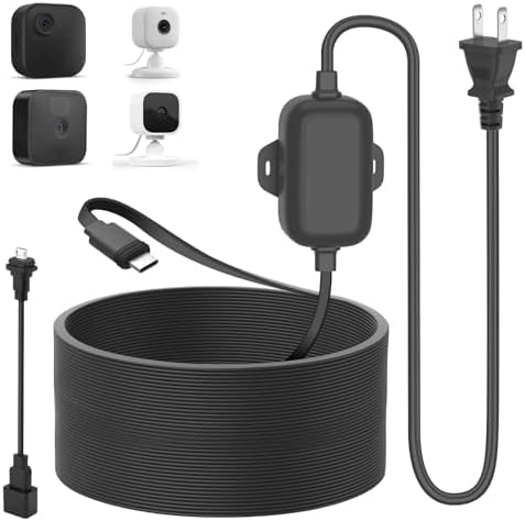 Amazon.com: 30ft/9m Power Adapter for Blink Outdoor 4 (4th Gen) (3rd ...