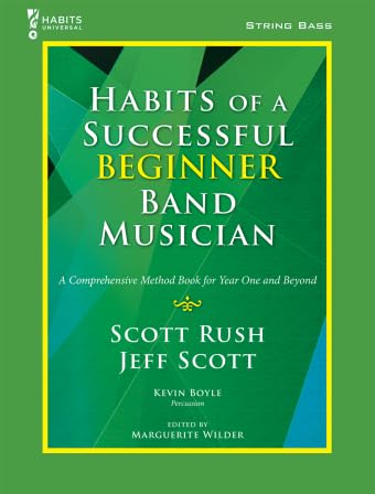 Amazon.com: Habits of a Successful Beginner Band Musician - String Bass ...