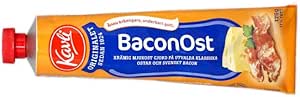 Kavli Baconost Mjukost, Bacon Cream Cheese 175g : Amazon.co.uk: Grocery
