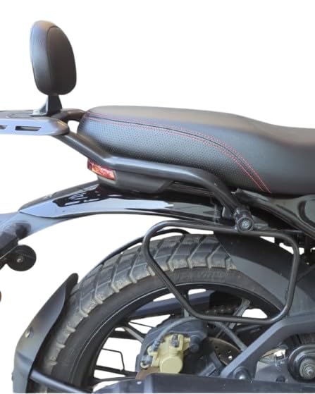 Auto Infinity® Pillion Backrest for TVS Ronin 225 - Fits Only For TVS ...