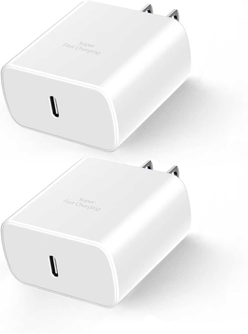 Amazon.com: Samsung S25 Super Fast Charger, 2Pack 45W USB-C Super Fast ...