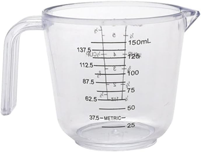 Plastic Measuring Cups Multi Measurement Baking Cooking Tool Liquid ...