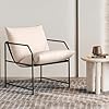 Amazon.com: Homy Grigio Sling Accent Chair Mid Century Modern Arm Chair ...