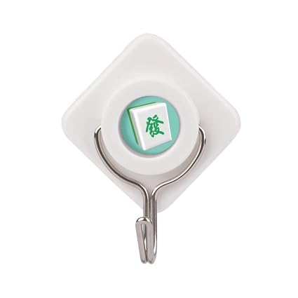 no/no Fortune Mahjong Chinese Characters Adhesive Wall Hooks Hanging ...