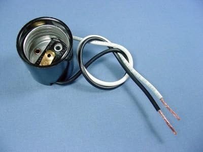 Leviton Medium Base, One-Piece, Keyless, Incandescent, Phenolic ...