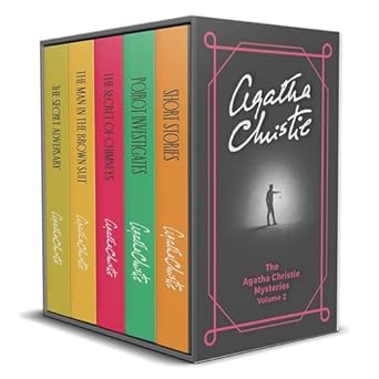 Agatha Christie Mysteries 5 Books Collection Set (Short Stories,Poirot ...