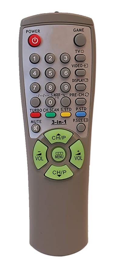 Buy Infolight®, Present CRT TV Remote No. 00258A SG16, Compatible for ...