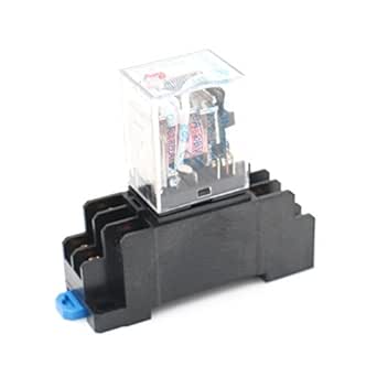 Amazon.com: Baomain General Purpose Power Relay JQX-13F AC 200/220V Coil LED Indicator 8 pin ...