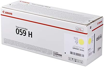 Amazon.co.jp: Canon トナーカートリッジ059H イエロー CRG-059HYEL : パソコン・周辺機器