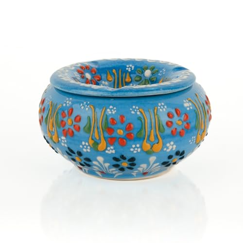 Amazon.com: Decorative Ceramic Jar-Colorful Decorative Jar with Lid ...
