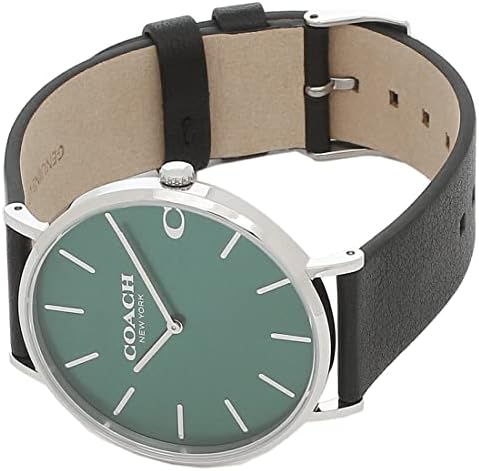 Amazon | [コーチ] 時計 メンズ チャールズ41MM クォーツ グリーン ブラック 14602436 [並行輸入品] | 腕時計 ...