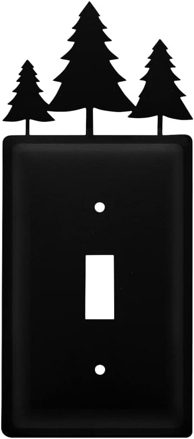 Village Wrought Iron Pine Trees Switch Cover - Amazon.com