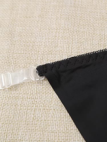 Snapklik.com : Womens 2 Piece Clear Strap Thong Panties Invisible G ...