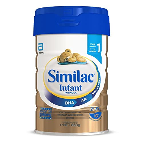 Similac Infant Formula, Imported, with 2’-FL HMO, Baby Formula Powder ...