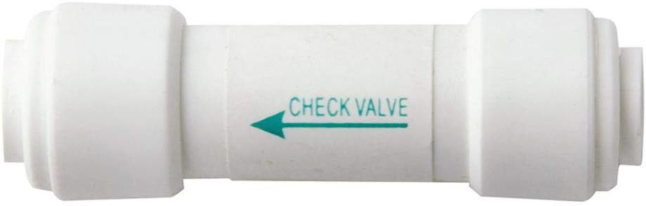 Jett Water Systems RO Check Valve. 1/4" Push to Connect Union In-Line ...