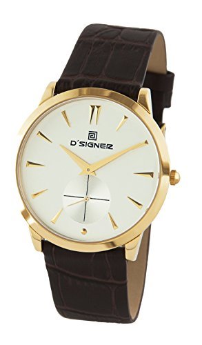 D'SIGNER ANALOG WHITE DIAL MEN'S WATCH (black) : Amazon.in: Fashion