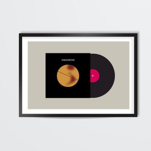 Postergully - Coldplay Parachutes Album Cover Wall Art Laminated Frame ...