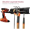 Amazon.com: TIDYME Garage Tool Organizer Wall Mount - 80 inches ...