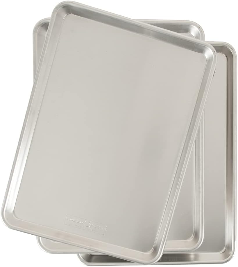 Amazon.com: Nordic Ware Natural Aluminum Commercial Baker's Half Sheet ...