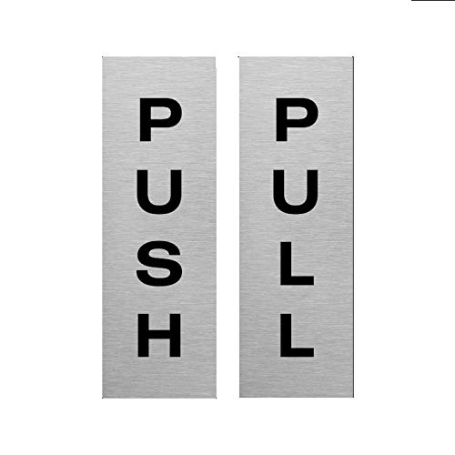 House Of Sensation Push-pull Label, Push-pull Sticker Aluminum 75X170mm ...