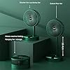 Amazon.com: Telescopic Folding Fan - 2024 New Portable USB Rechargeable ...