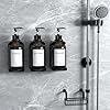 Amazon.com: Modern Shampoo and Conditioner Dispenser Wall Mount Set of ...