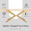 Amazon.com: 53''L x 28''H x 26'' W Heavy Duty Spider Style Table Bases ...