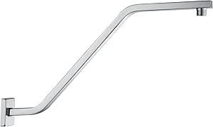 Square Shower Head Extension Arm with Flange, 16.5 Inch Uvish Extra ...