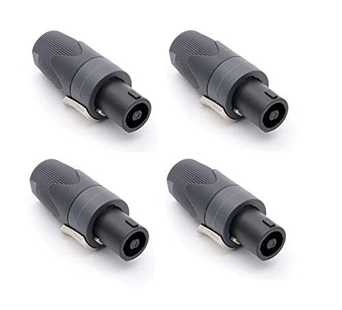 Buy ERH India (Pack of 4 4 Pin Plug Audio Cable Plug Socket Adapter ...